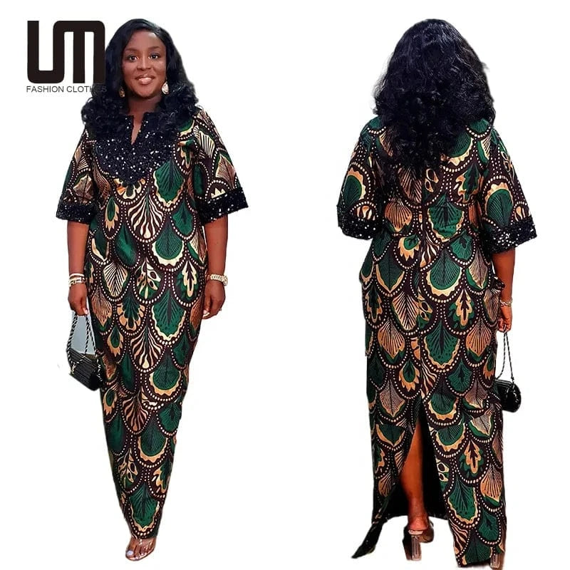 Liu Ming Wholesale African Fashion 2024 Women Clothes Traditional Flow ...