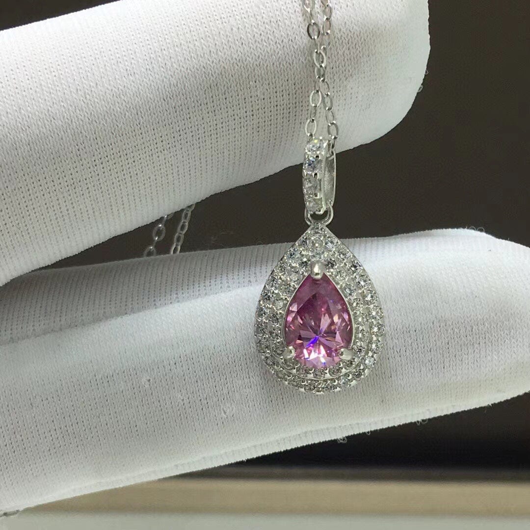 Solid Silver 925 Original 1 Carat Diamond Test Past Brilliant Cut Best ...