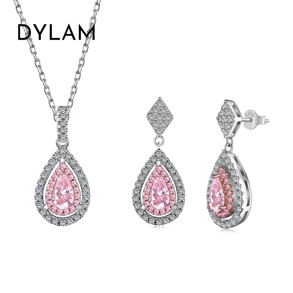Dylam Exclusive Design Jewelry Set Waterdrop Shape Barbie Pink Venom 5 ...