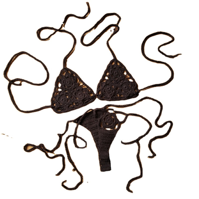 Custom knitting swimwear extreme micro mini bikini women sexy swimsuit ...