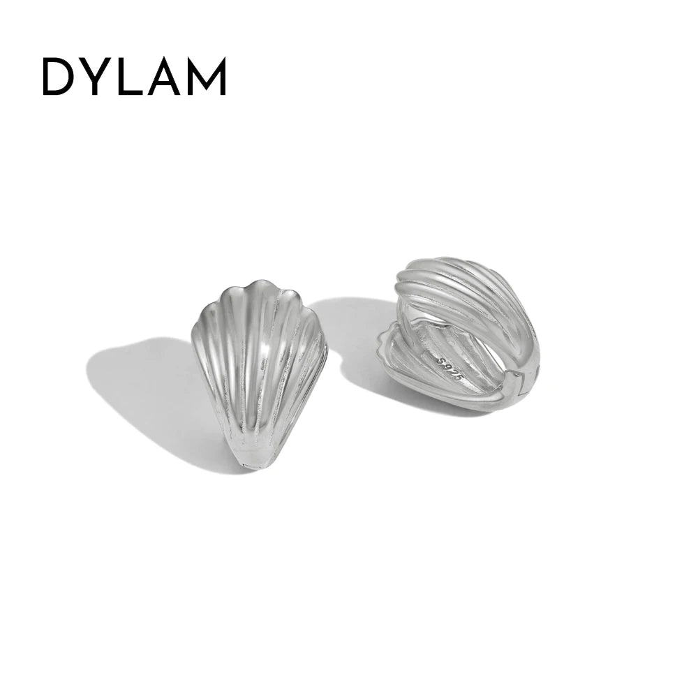 Dylam TIny Stylish Minimalist 925 Sterling Silver Rhodium 18K Gold Pla ...